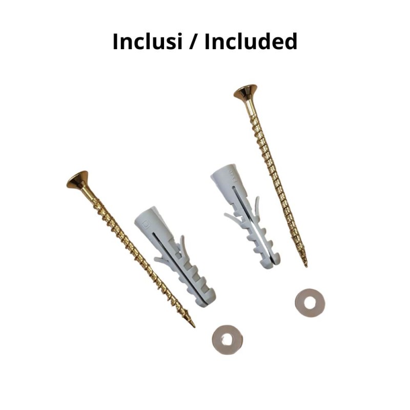 Hand painted ceramic push button switch